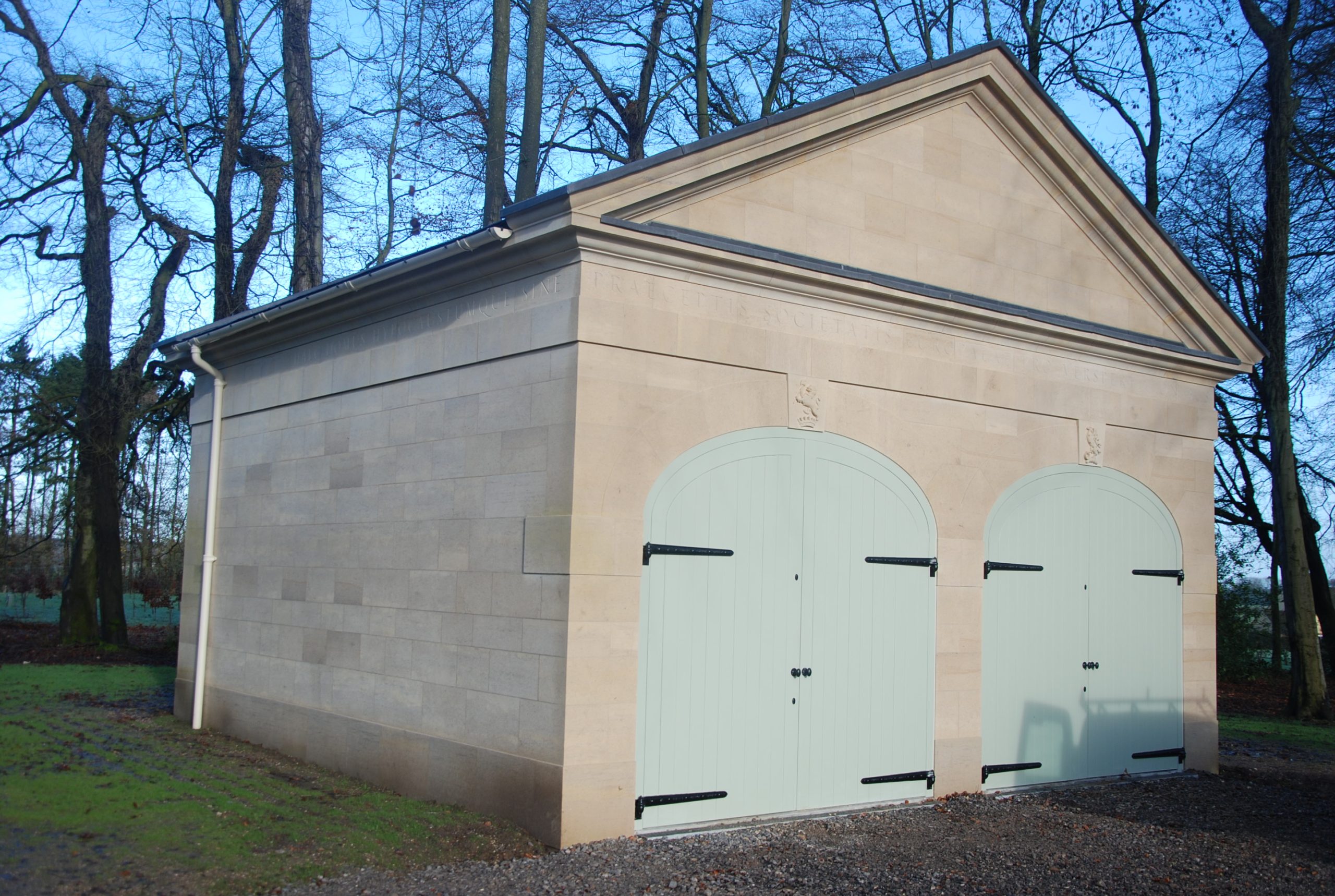 Classically Inspired Garage New Builds | Chartered Surveyors